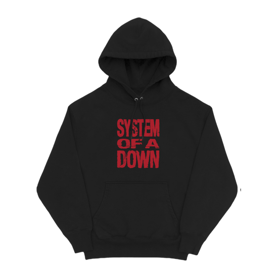 Self-Titled Stacked Logo Hoodie – System of a Down